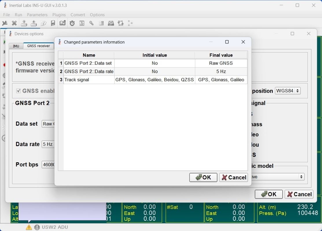How to review and change parameters of the device using new GUI